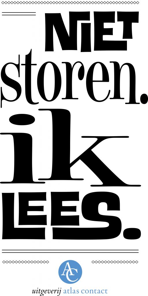 Niet Storen. Ik lees. - Atlas Contact : Atlas Contact