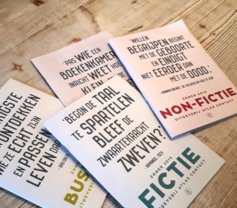 Verwachte boeken zomer 2019 - Atlas Contact : Atlas Contact