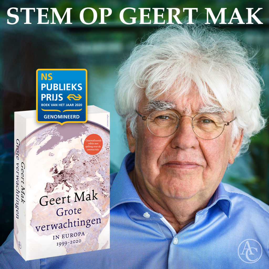 'Grote verwachtingen' van Geert Mak genomineerd voor de NS Publieksprijs - Atlas Contact : Atlas ...