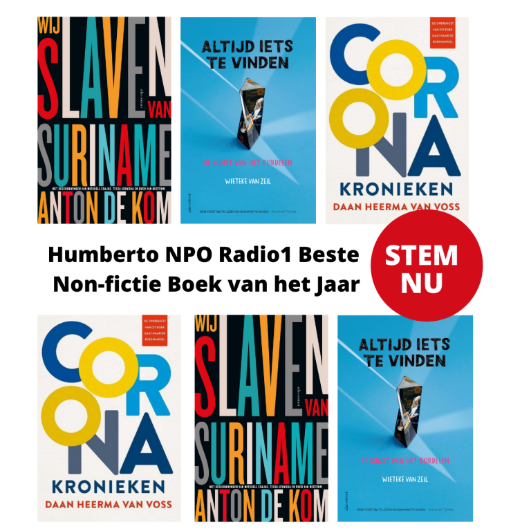 Deze boeken zijn genomineerd voor Humberto's NPO Radio1 Beste Non-fictieboek van het Jaar ...