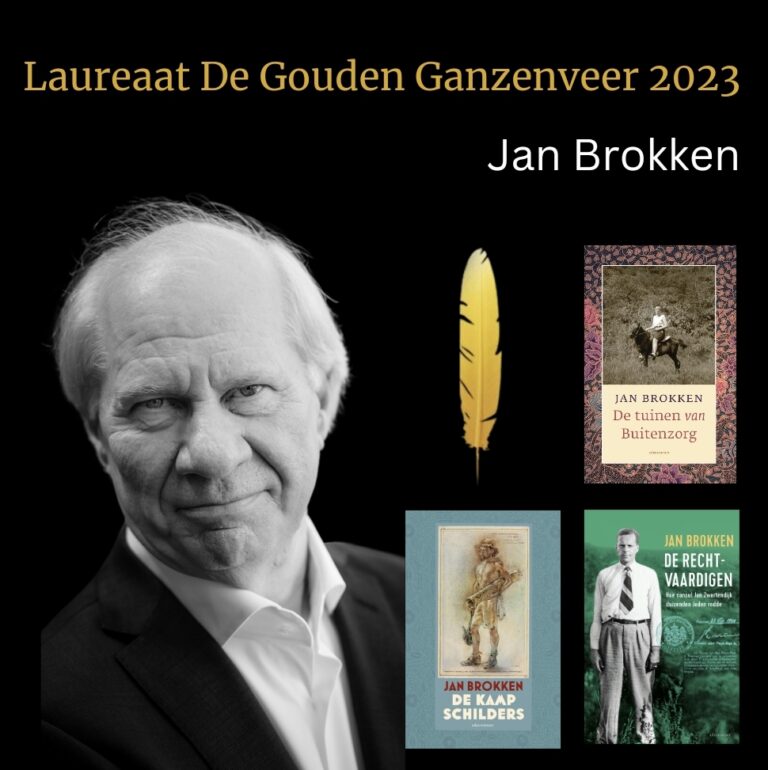 Jan Brokken ontvangt Gouden Ganzenveer 2023 voor 'ontzagwekkende oeuvre ...